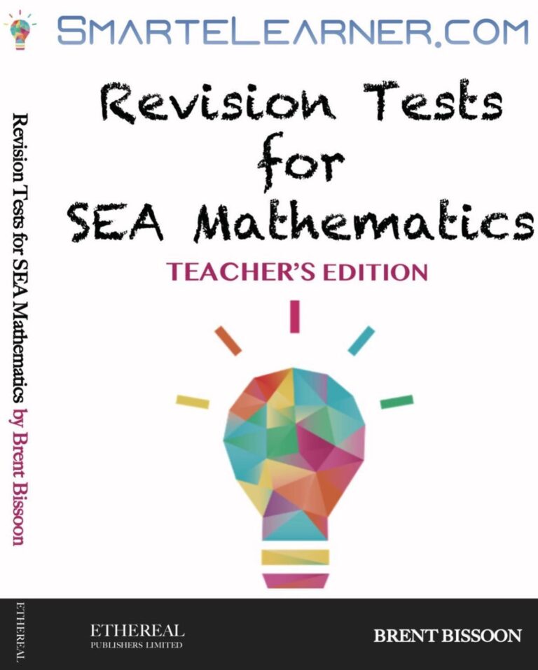 Revision Tests for SEA Mathematics (Teacher's Edition) - Hidden Gems